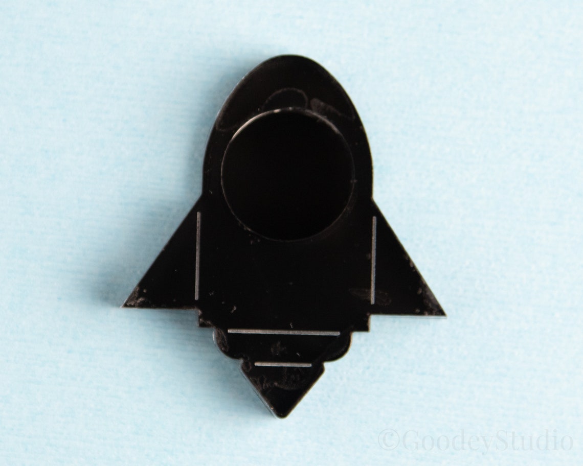 Rocket Ship Shaker Mold Silicone Mold for Resin Backed - Etsy