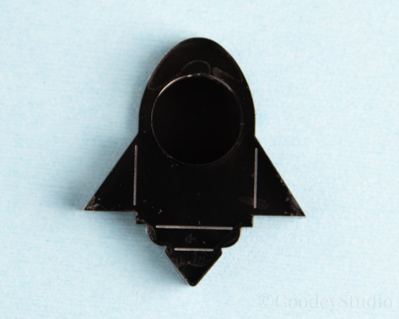Rocket Ship Shaker Mold Silicone Mold for Resin Backed - Etsy