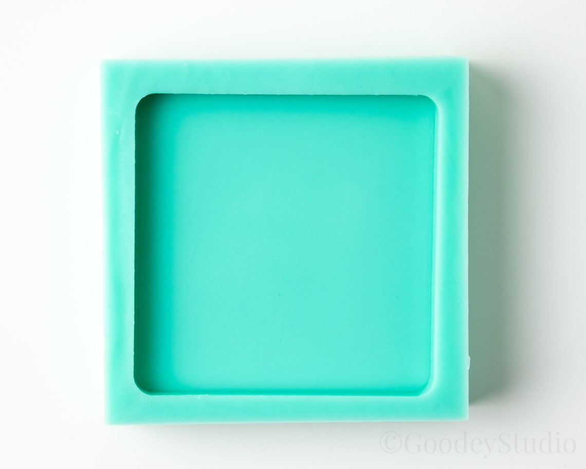 Plain Square Shape Mold Silicone Mold for Resin 6mm Casting - Etsy