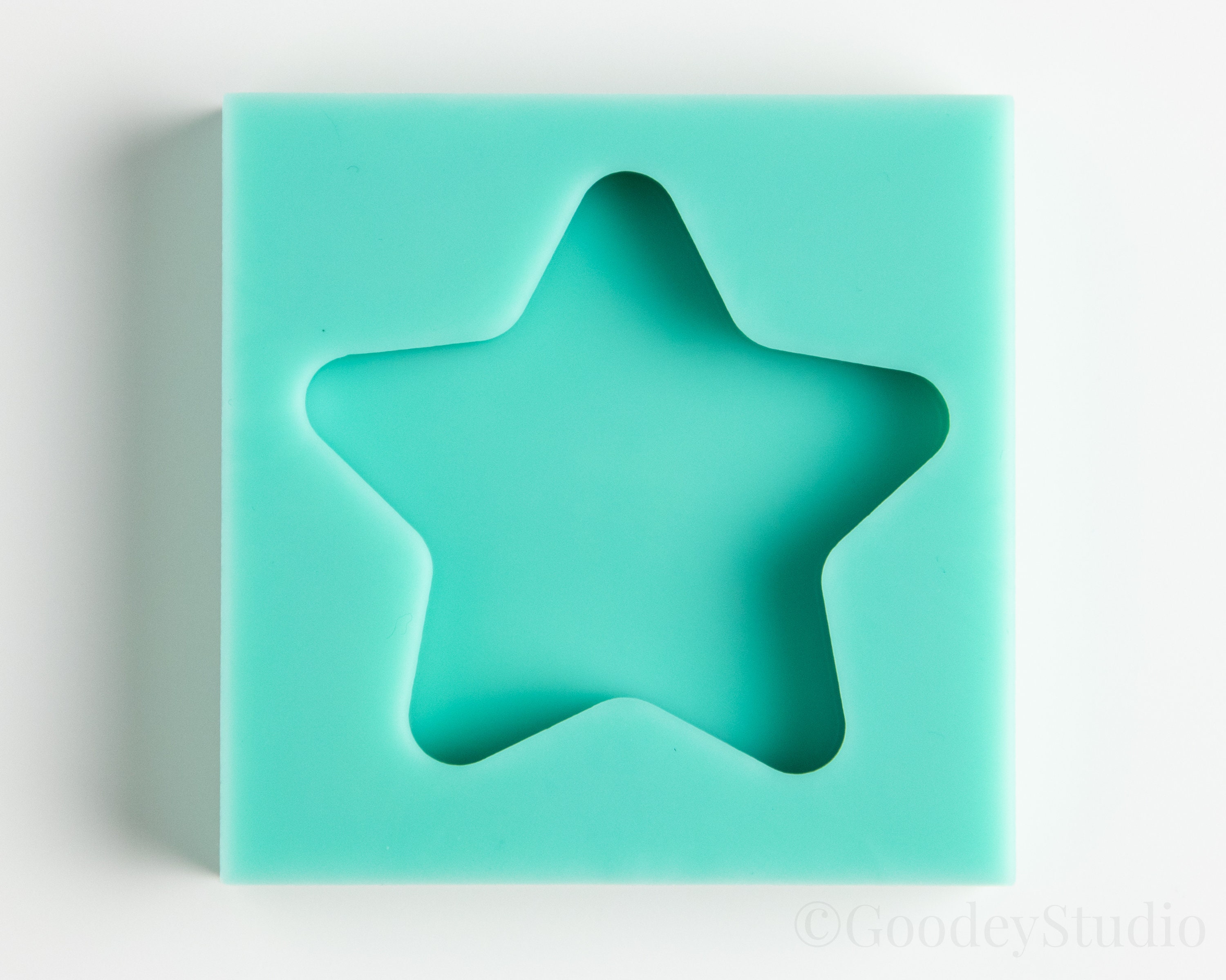 Craft Supplies & Tools Single chubby star shaker mold Sculpting ...