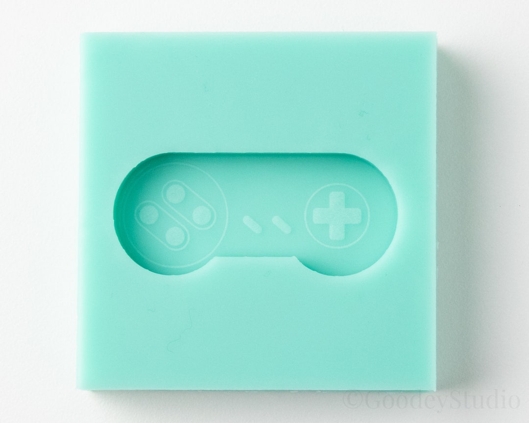 90's Video Game Controller 1 Mold, Silicone Mold for Resin, 6mm Casting ...