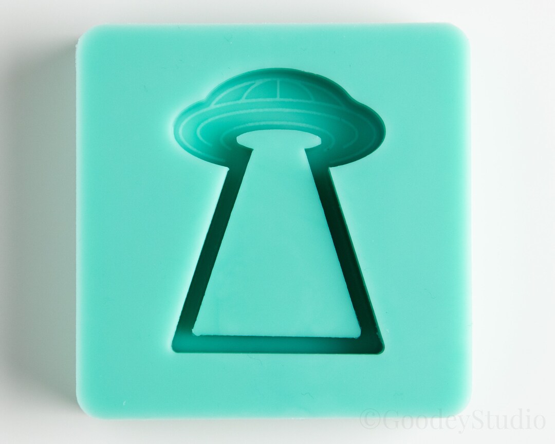 Space Ship Abduction Shaker Mold Silicone Mold for Resin - Etsy