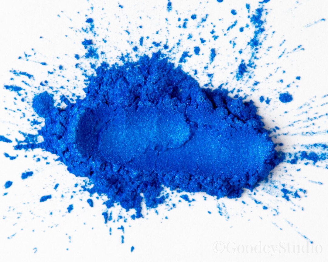 Close Out Sale Royal Blue Pigment Powder for Polymer Clay, Resin Crafts ...