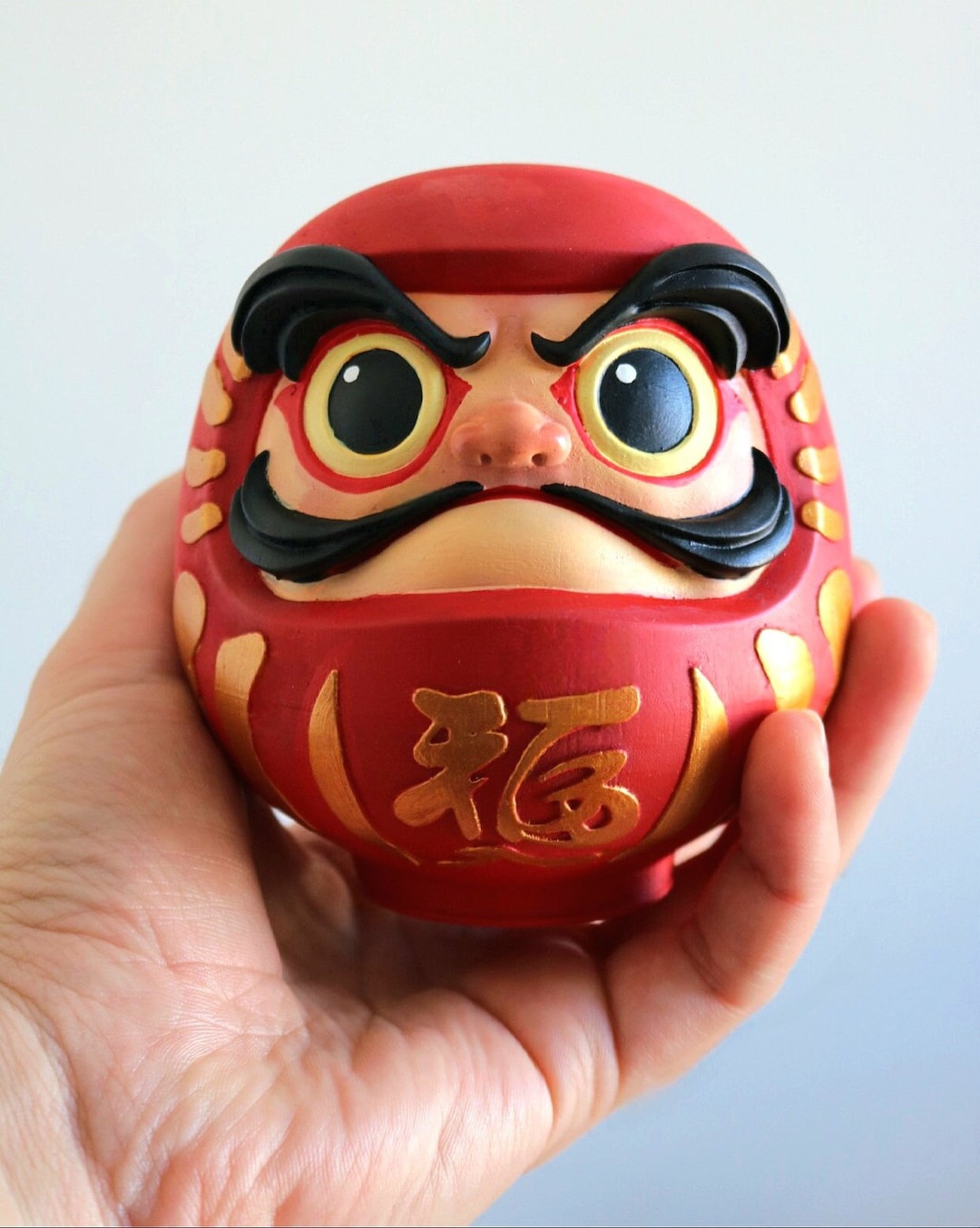 Modern Daruma Doll - Etsy