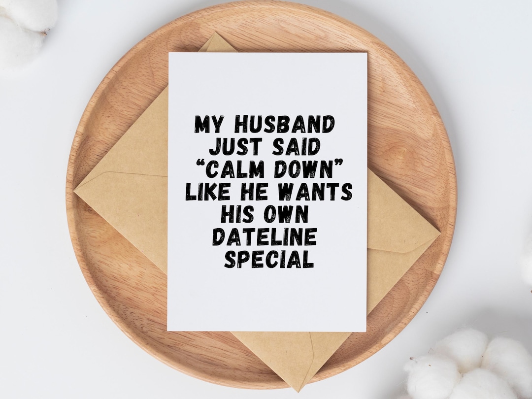 Printable Card for Husband Funny Card for Friend Anytime Card Sarcastic ...