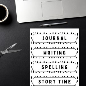 Printable Schedule Cards, School and Classroom Decor, Visual Daily ...