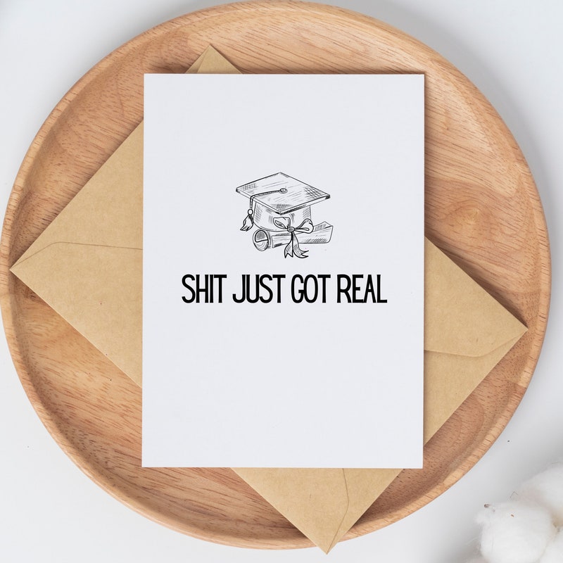 Shit Just Got Real - Etsy