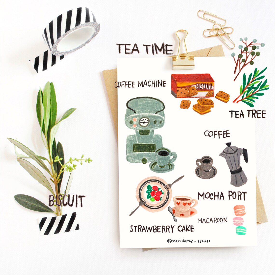 Coffee Time Digital Stickers for Goodnotes, Digital Planner Sticker ...