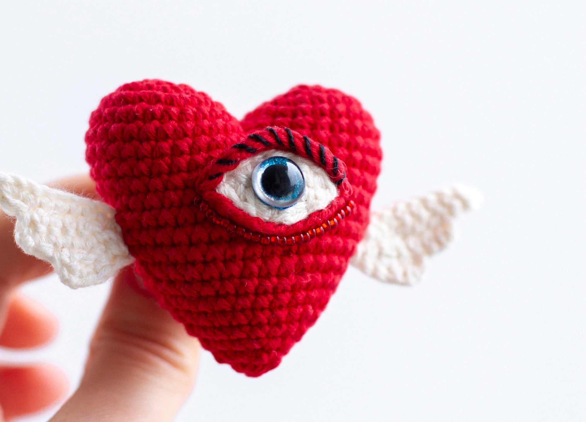 Sacred Heart Crochet Pattern. Valentines Day PDF Pattern. - Etsy