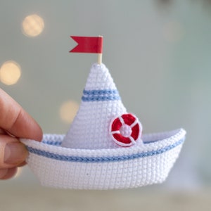 Paper Boat Crochet Pattern: Amigurumi Ship (PDF Pattern) - Etsy