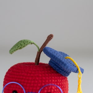 Apple Nerd Crochet Pattern: Back to School Gift (PDF Pattern) - Etsy