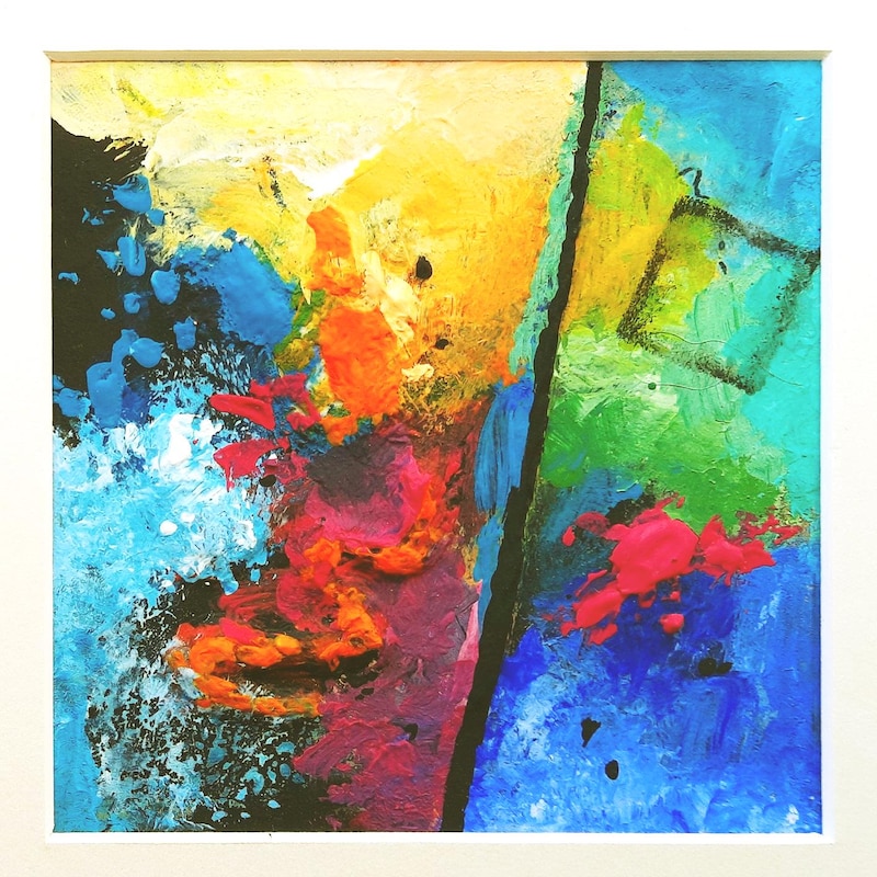 Small Abstract Art - Etsy