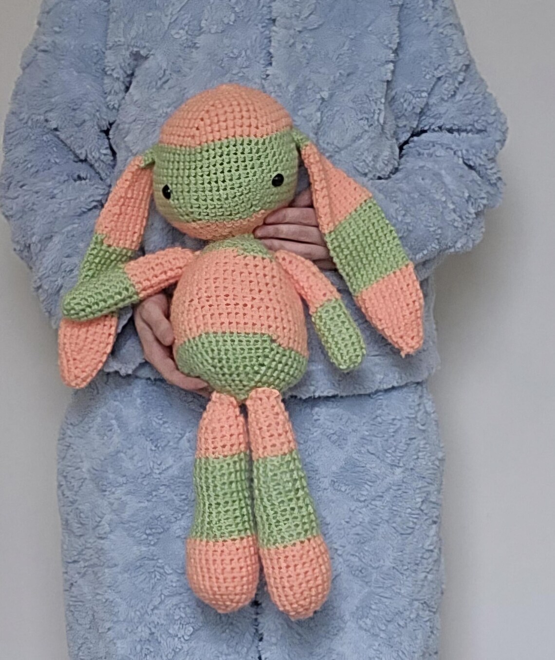 Candy Stripped Rabbit - Etsy