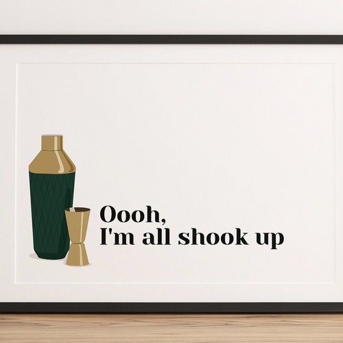 Oooh I'm All Shook up Print All Shook up Elvis - Etsy UK