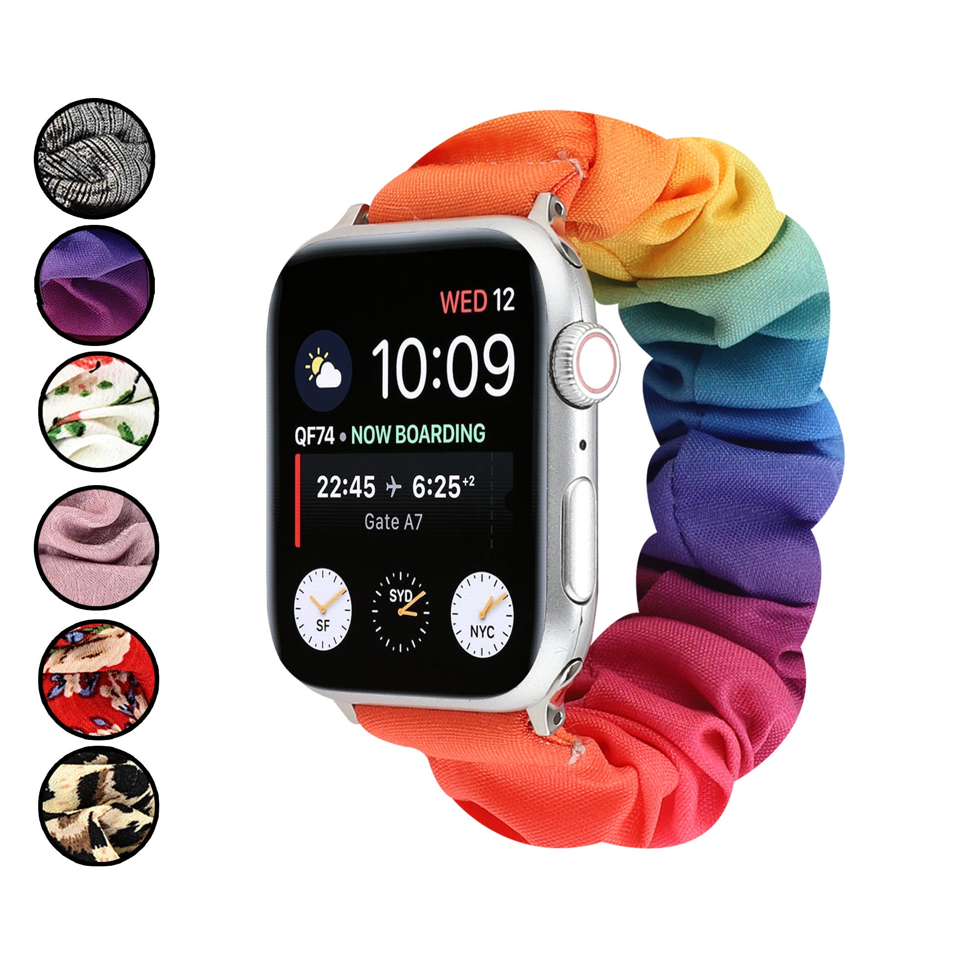 Rainbow Apple Watch Band 40mm 38mm 42mm 44mm Apple Watch | Etsy