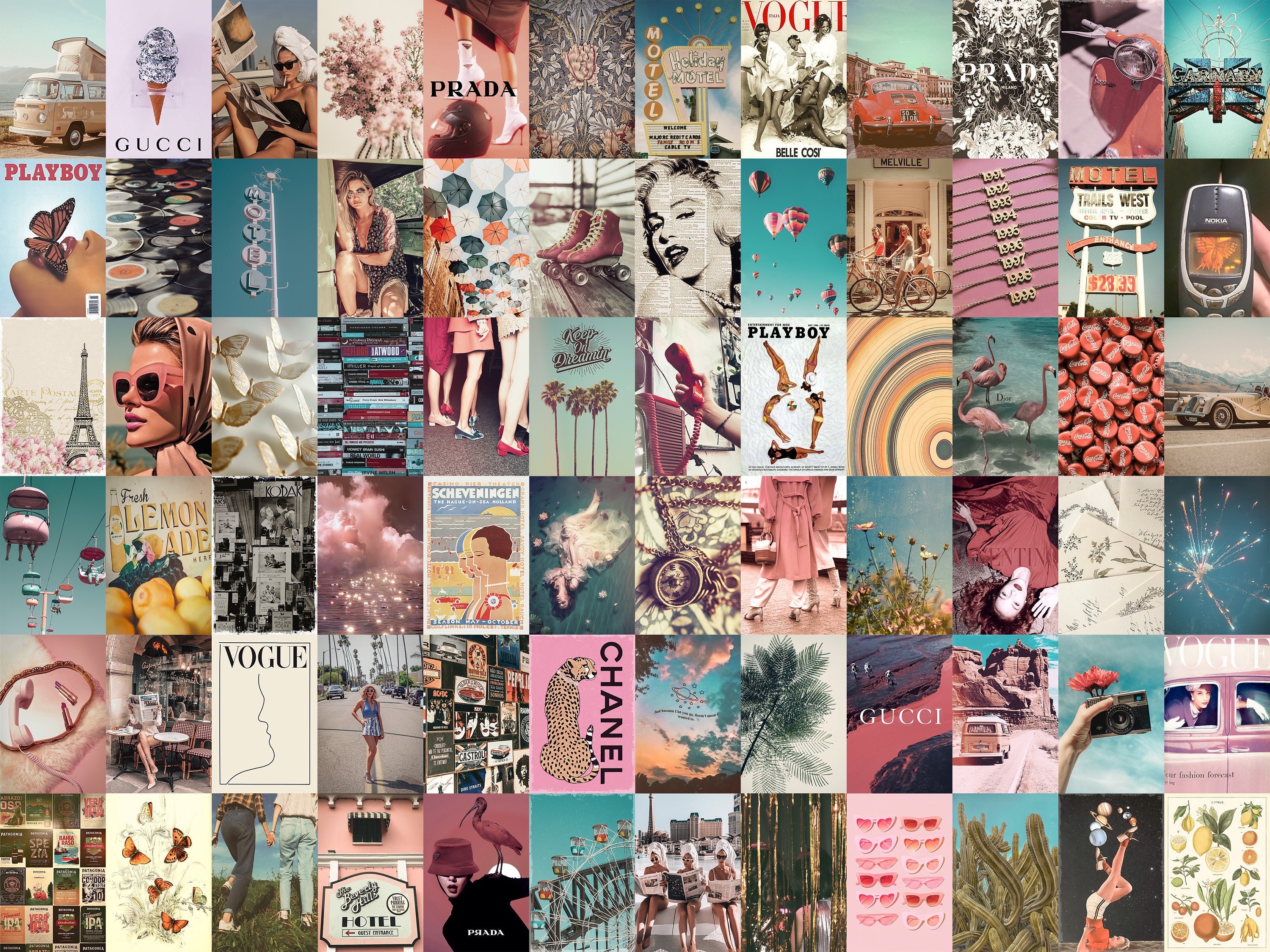 Vintage Photography Collage