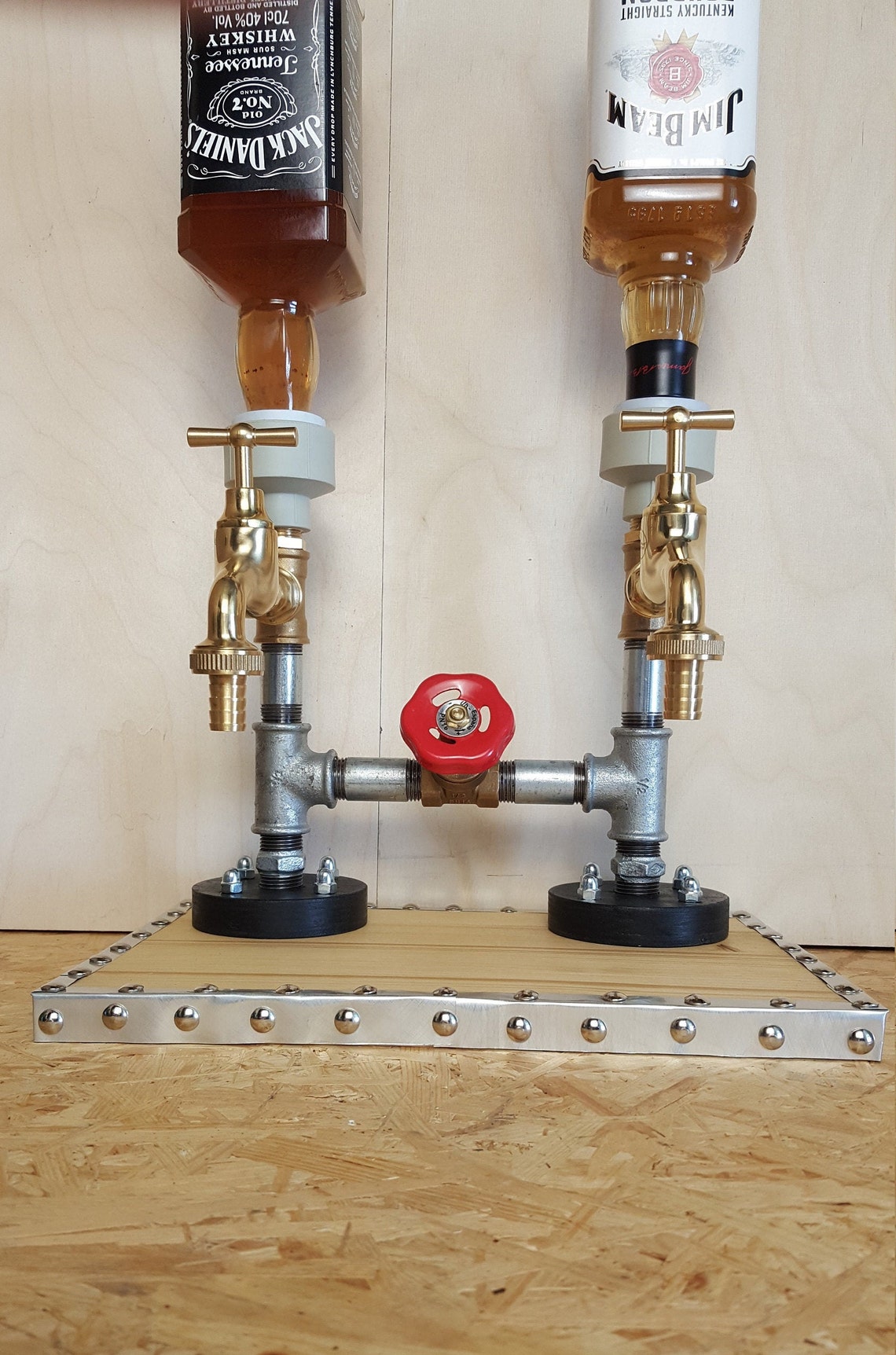 Liquor alcohol whiskey dispenser Steampunk Gift for Him | Etsy