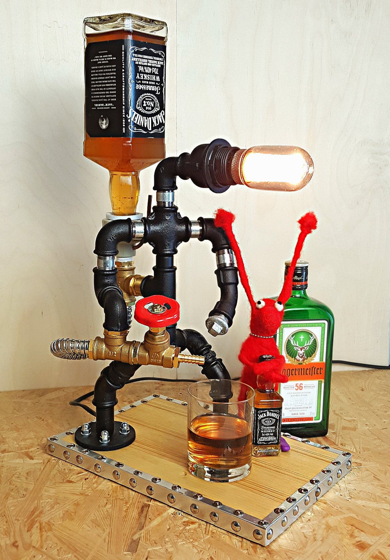 Firefighter Droid Liquor Alcohol Whiskey Dispenser - Etsy