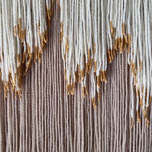 Elegant Luxury Fiber Wall Hanging, Artful Decoration, Calming Bedroom ...