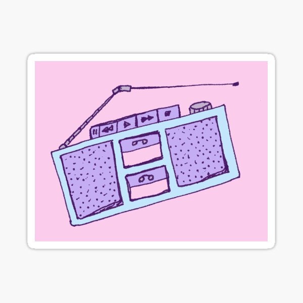 Pastel Boombox - Etsy