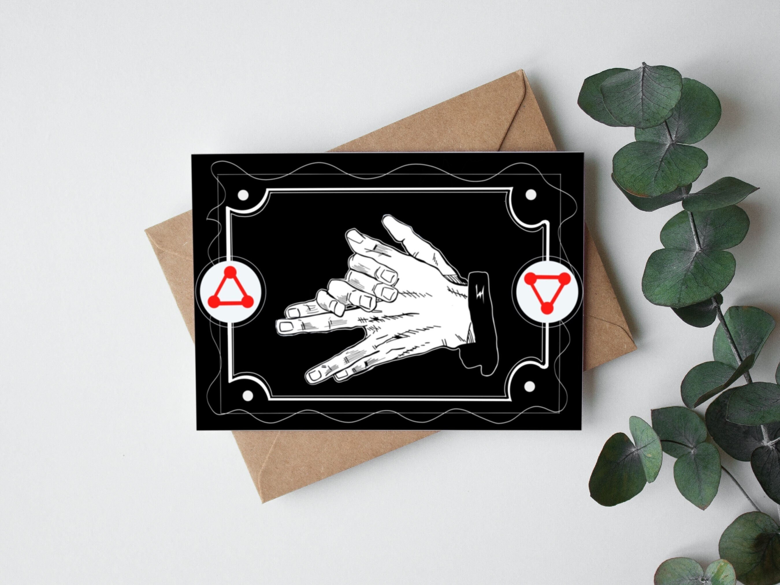 Anime Art Print Shadow Hand Signs // Anime Print Jujutsu // | Etsy