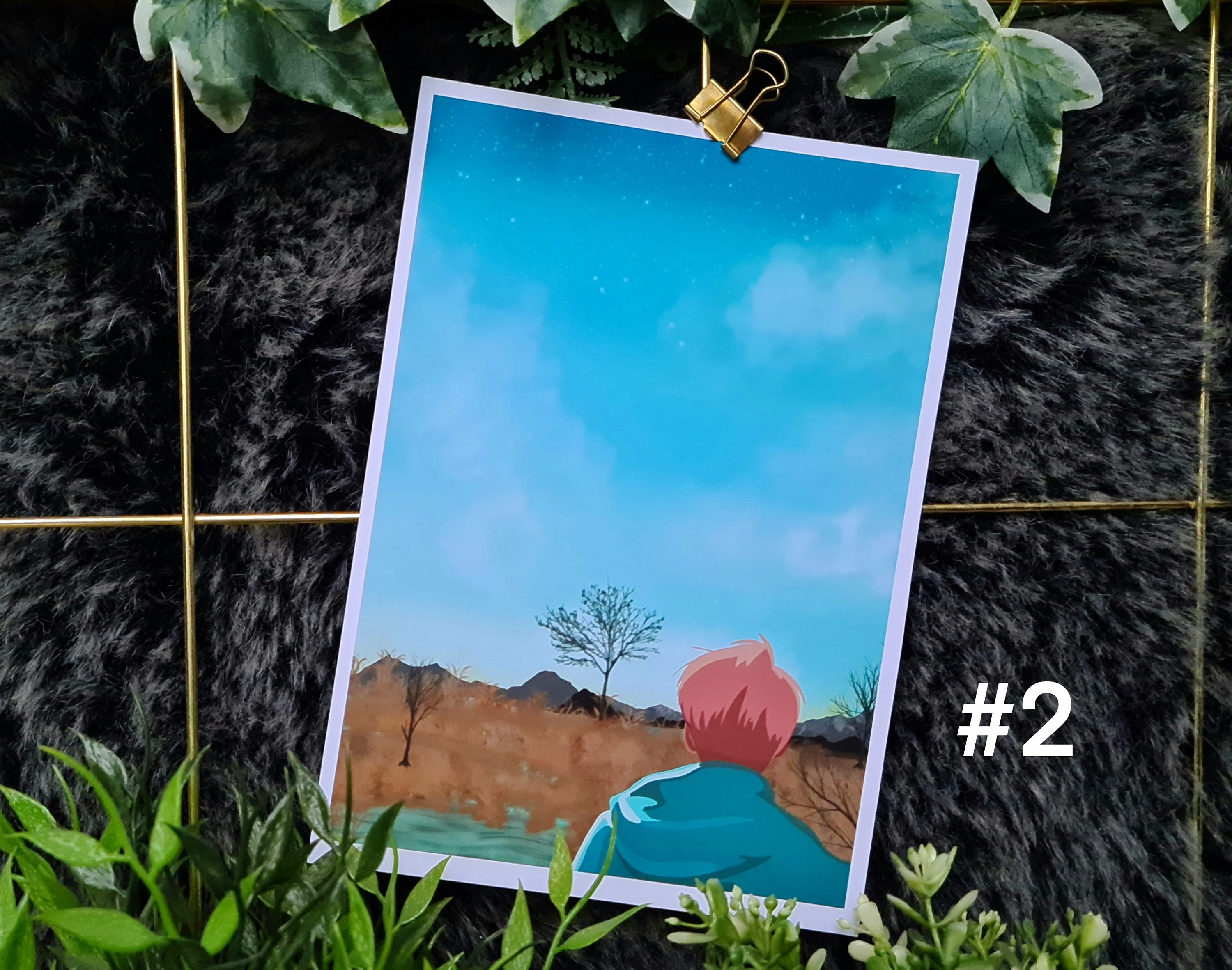 BTS Jimin Fan Art Landscape Art Print Park Jimin Kpop Fan - Etsy