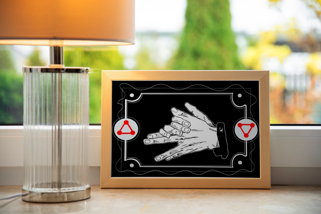 Anime Art Print Shadow Hand Signs // Anime Print Jujutsu // Anime ...