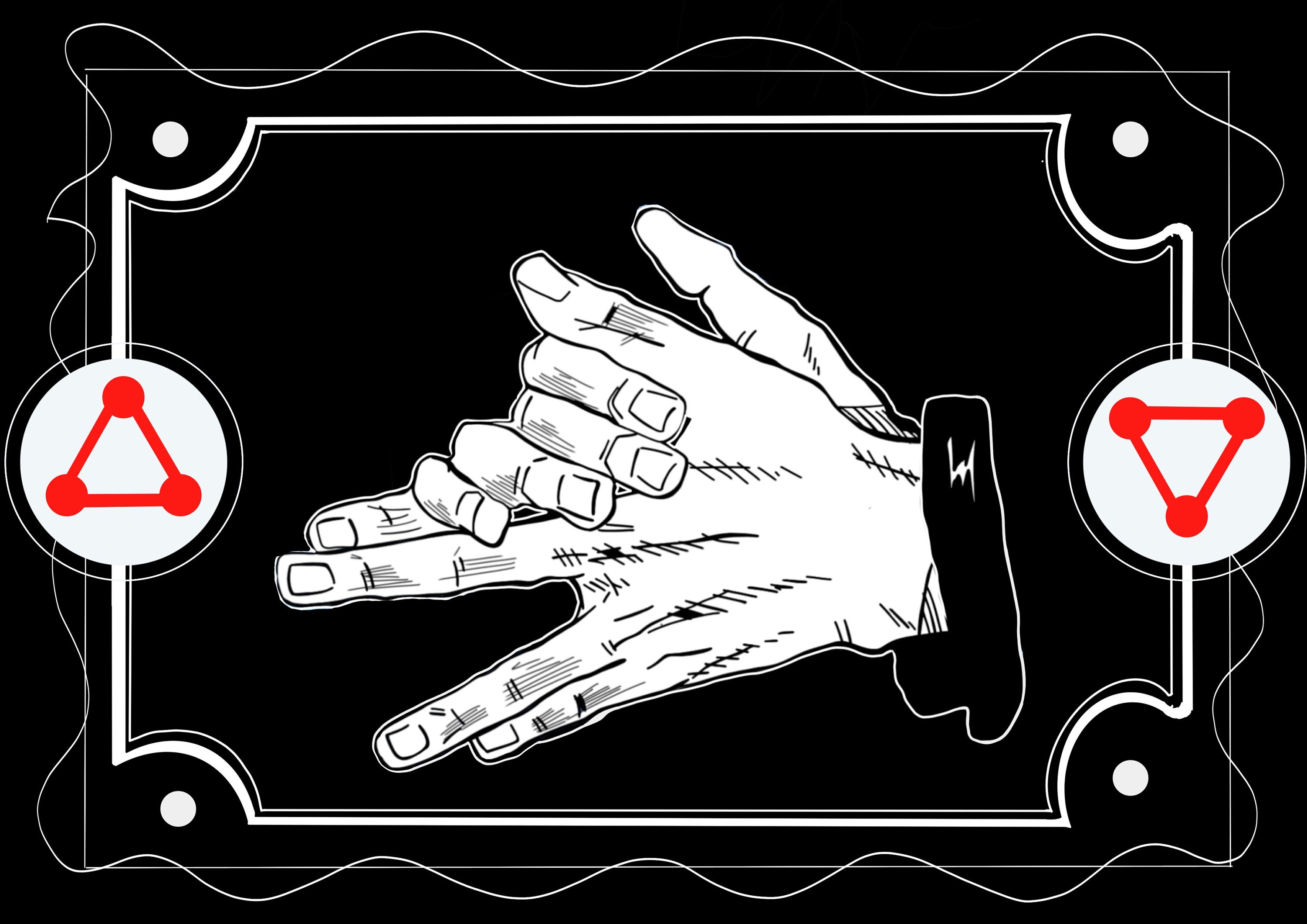 Anime Art Print Shadow Hand Signs // Anime Print Jujutsu // - Etsy