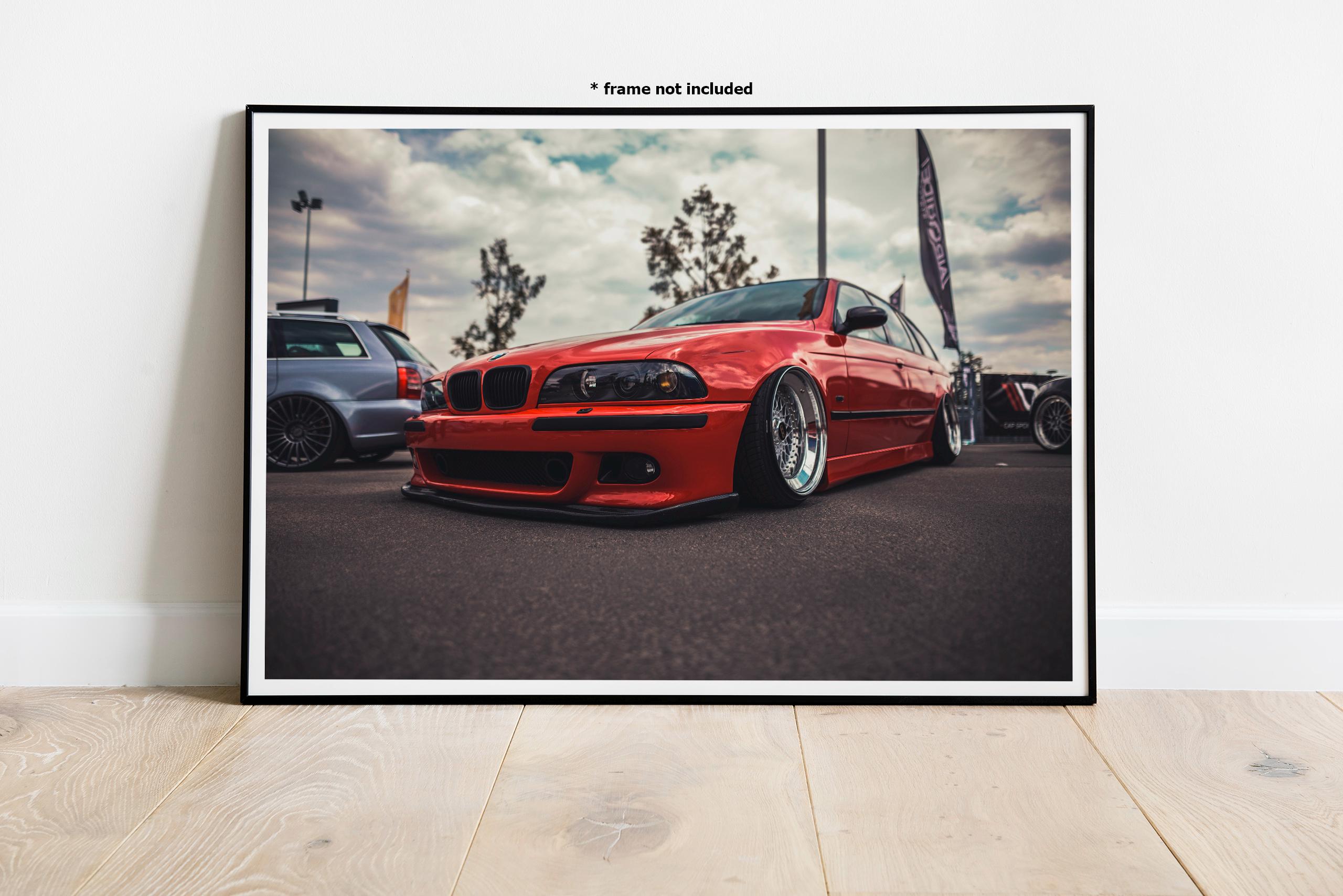 BMW E39 Automotive Wall Art Print Poster - Etsy