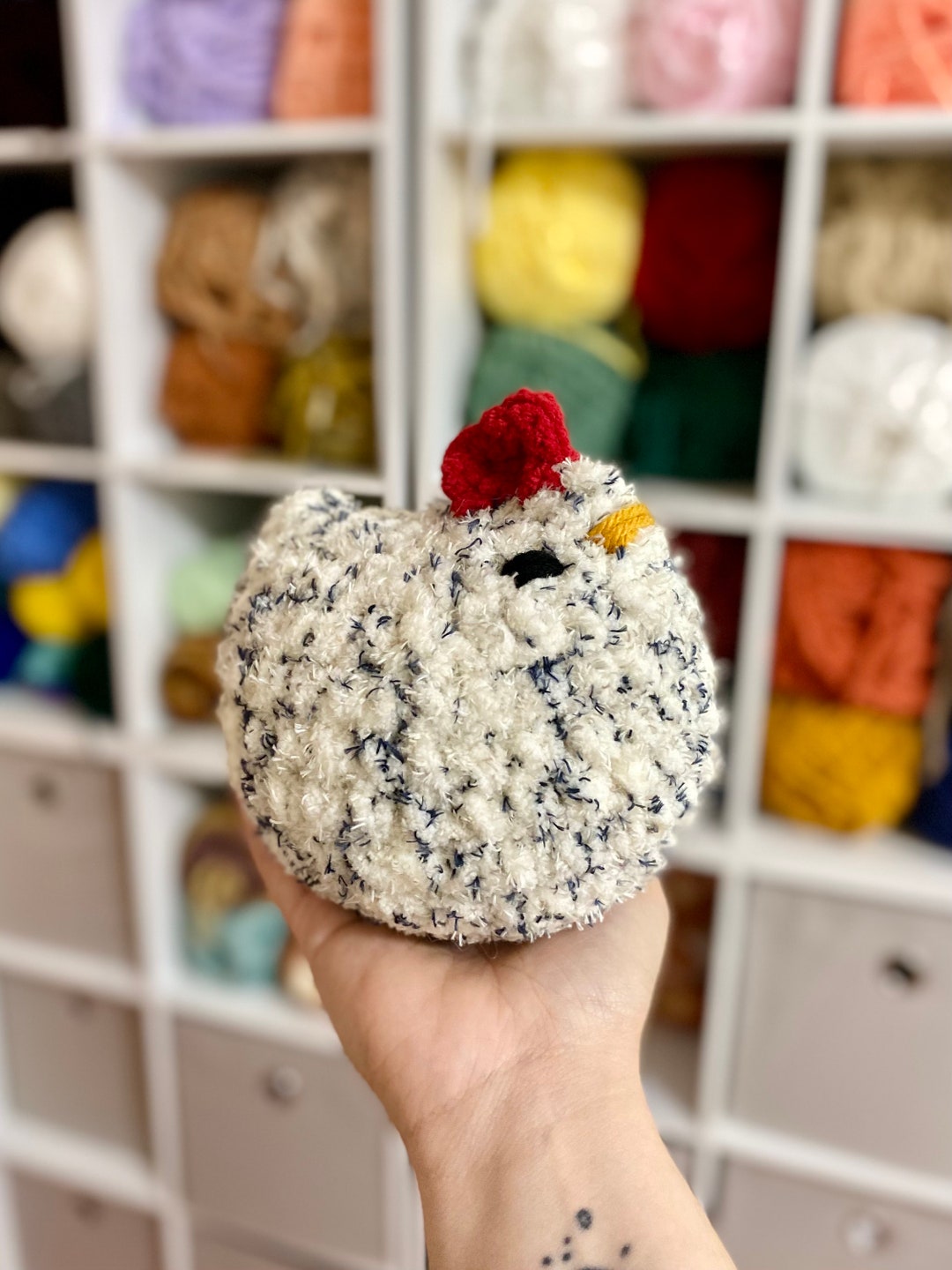 Crochet Chickens // Plushie, Amigurumi, Stuffed Animal - Etsy