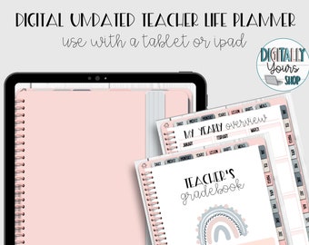 Onenote Teacher Planner, Onenote Undated Digital Planner for Secondary ...