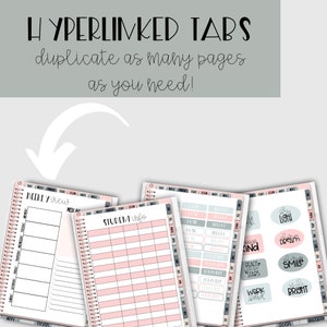 Teacher and Personal Digital Planner, Undated, Good Notes - Etsy