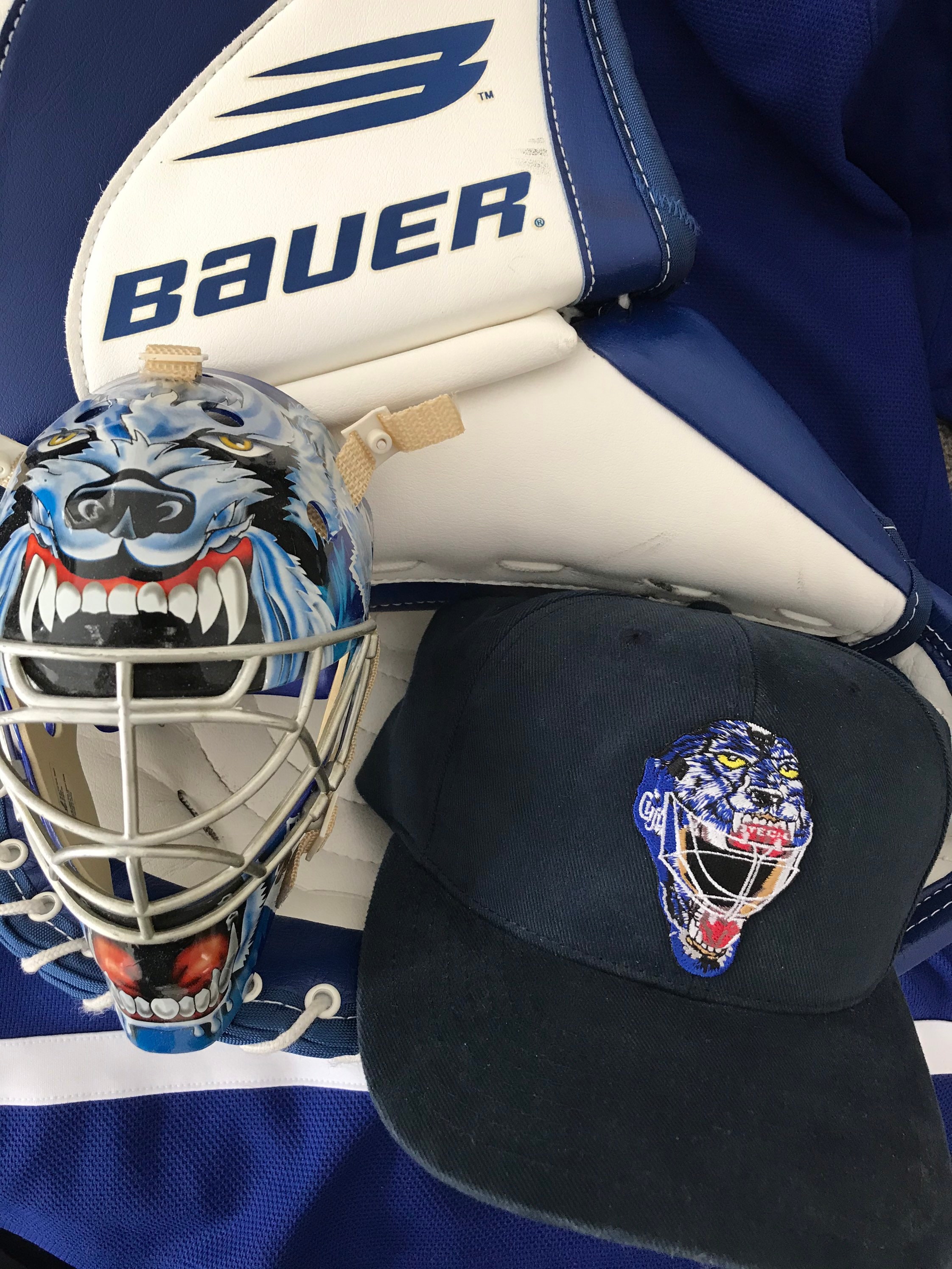 Curtis Joseph cujo Rendition Goalie Mask Hat - Etsy