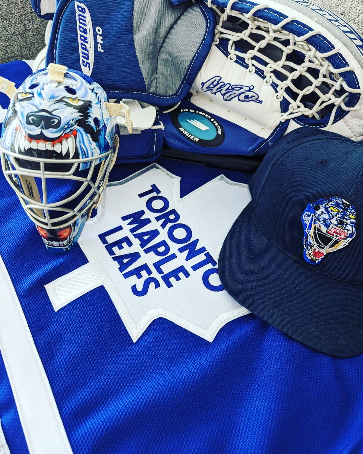 Curtis Joseph cujo Rendition Goalie Mask Hat - Etsy