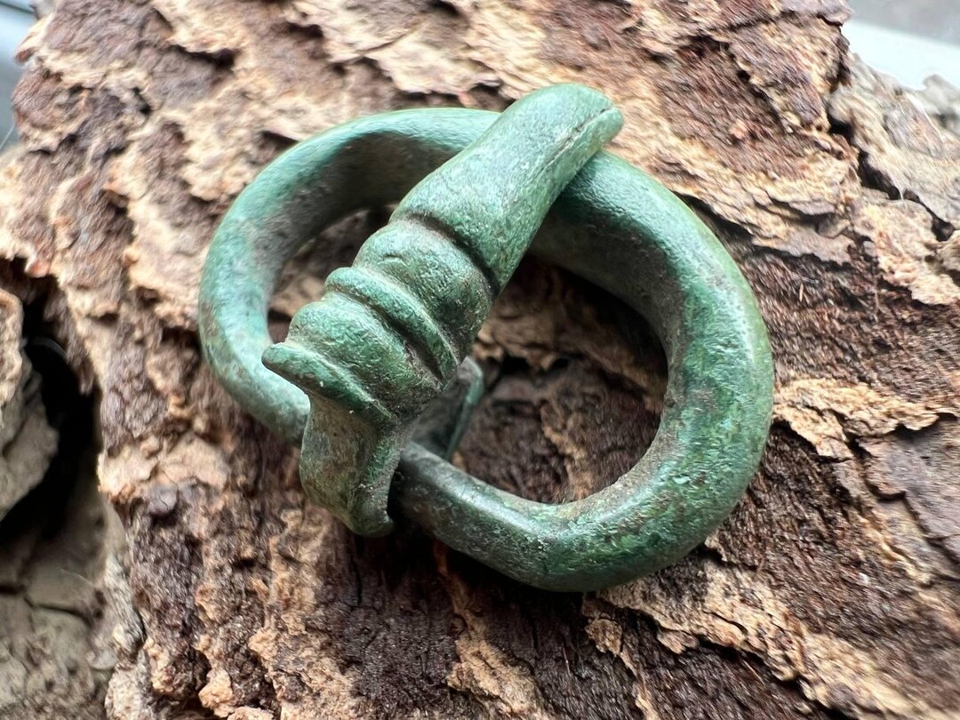 Authentic Ancient Roman Bronze Buckle. Buckle Tongue in the Form of an ...