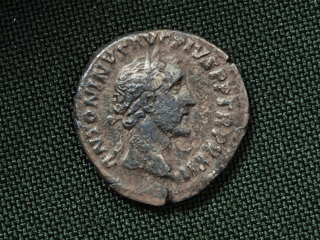 Antoninus Pius, Father Marcus Aurelius, Denarius, 138-161 AD. RIC 300 ...