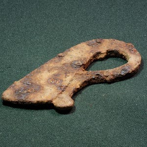 Authentic Antique Wrought Iron Fire Starter in the Form of a Drakkar ...