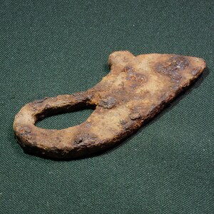 Authentic Antique Wrought Iron Fire Starter in the Form of a Drakkar ...