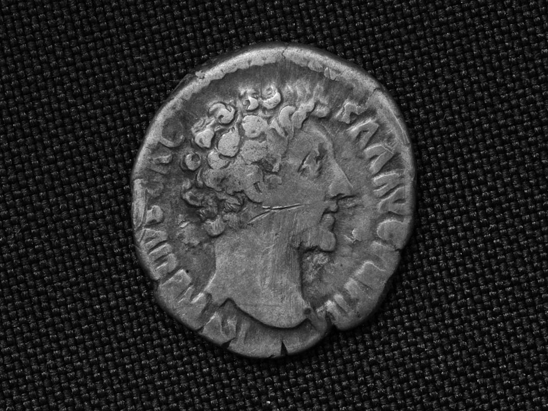 Marcus Aurelius, Denarius, Rome. 161-180 AD . RIC 453 . Silver Coin ...