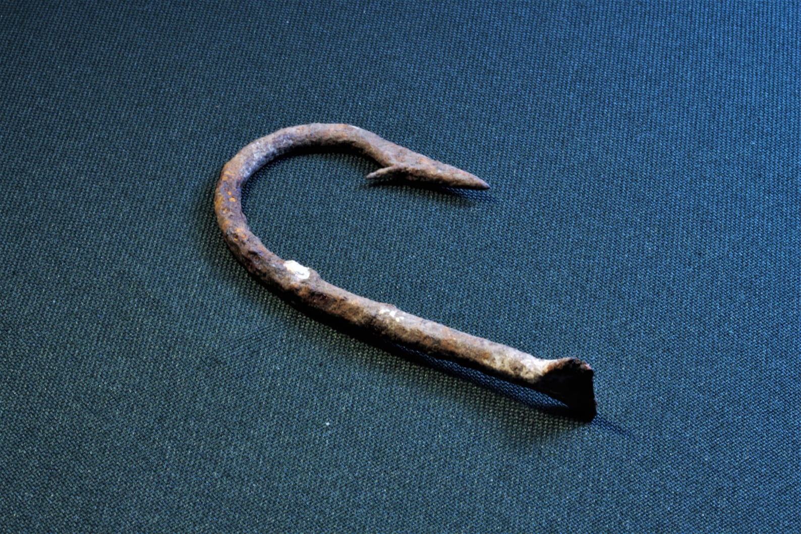 Ancient ROMAN or BYZANTINE Iron Fish Hook Ca V- X C. AD. an Authentic ...