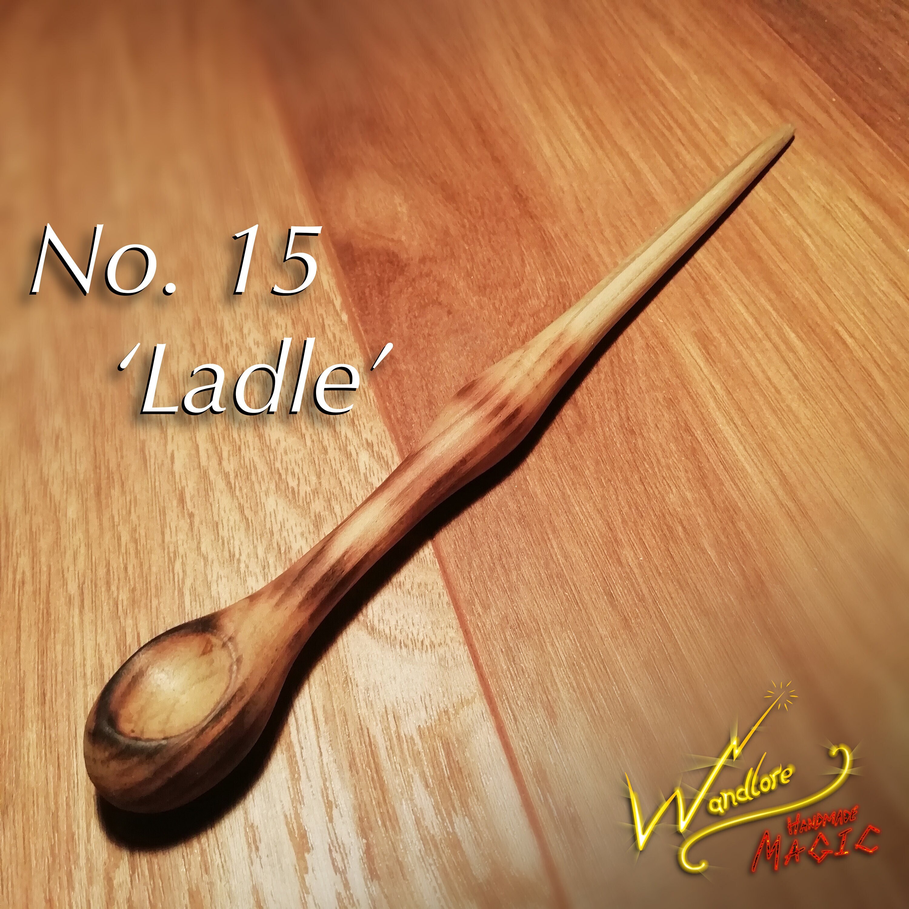 Handmade Custom Wand No. 15 'ladle' FOR SALE Wizard - Etsy