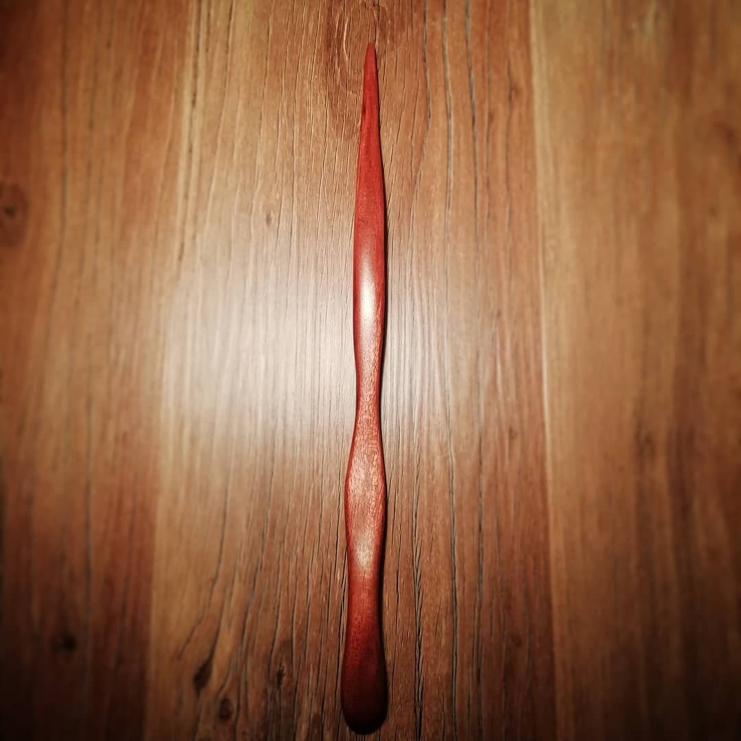 Handmade Custom Wand No. 1 'ophiuchus' - FOR SALE- Wizard Unique Wooden ...