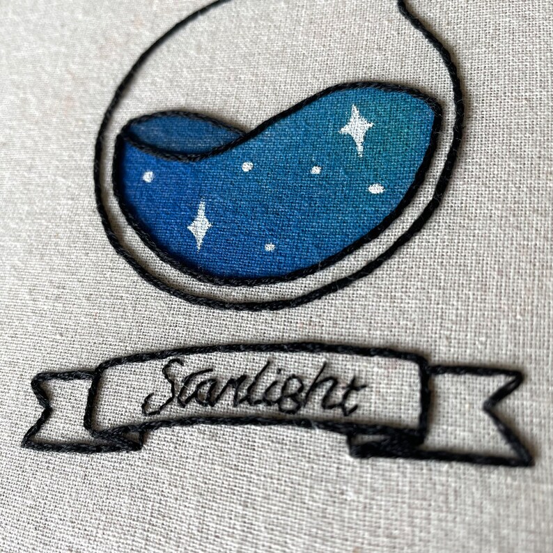 Starlight Brew 6 Embroidery Hoop - Etsy