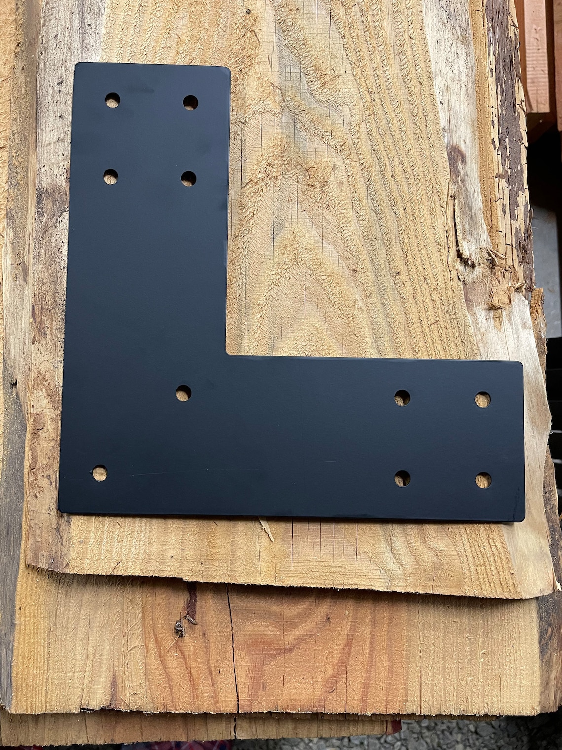 L Bracket for 4" Post, Structural Design L Bracket, Color Options, 4 ...