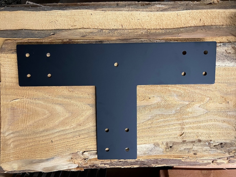 T Bracket for 6" Post, Industrial Design T Bracket, 6 Inch T Post, T ...