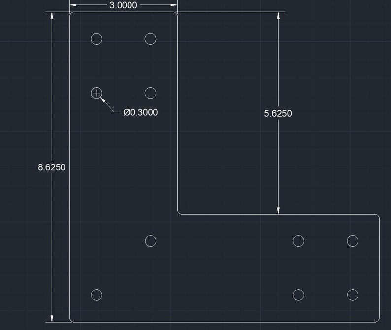 L Bracket for 4" Post, Structural Design L Bracket, Color Options, 4 ...