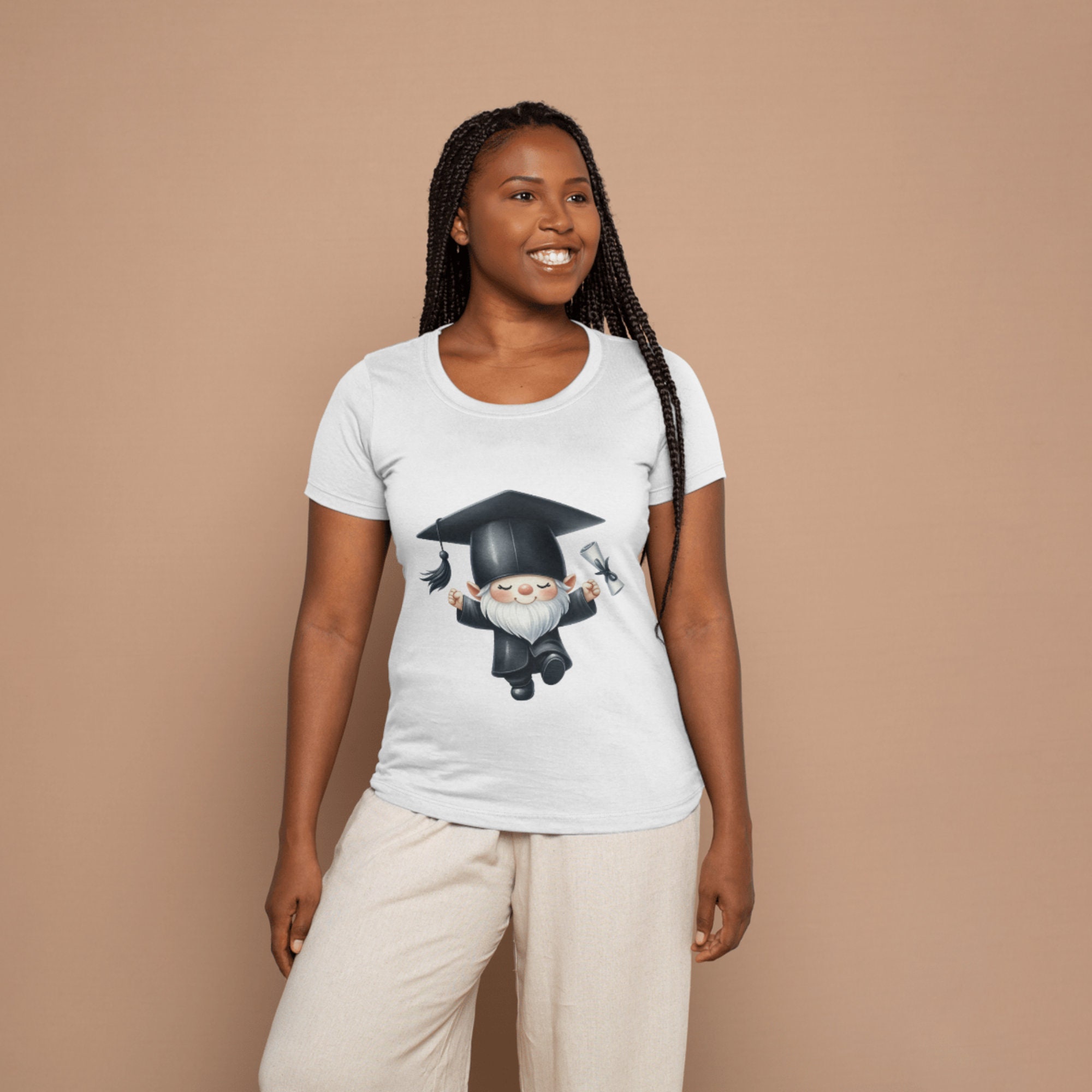 Graduation Gnome PNG, Gnome 2024 College Graduation, Watercolor Gnome ...