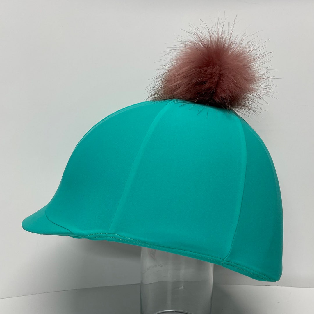 Horse RIDING COVER in Dark Mint Green Lycra With a Dusty Rose Sewn on ...