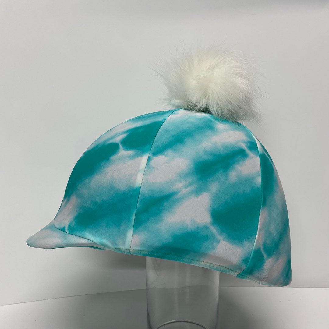 Horse RIDING COVER in Green and White Print Lycra With a White Snap on ...