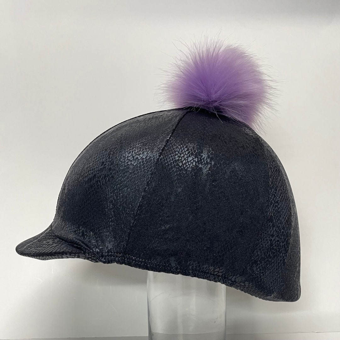 Horse RIDING COVER in Black Snake Skin Print Lycra With a Sewn on ...